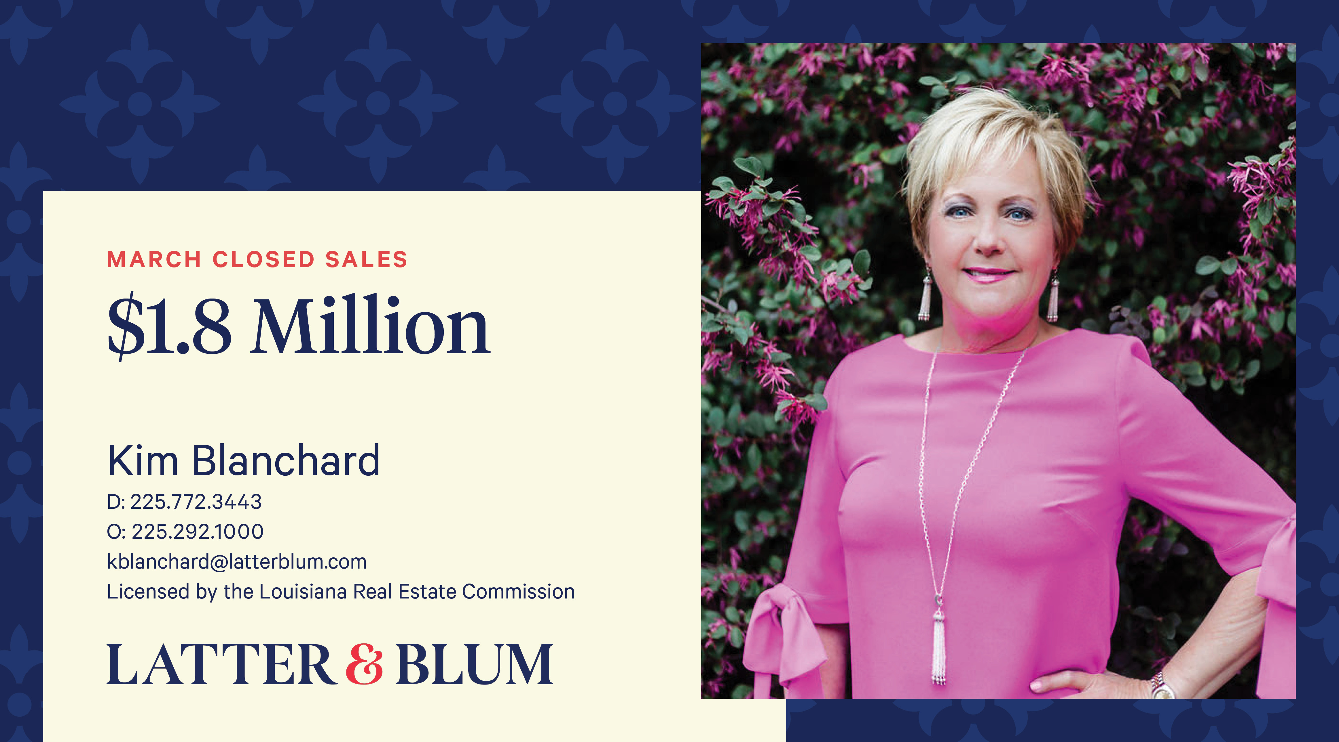 Kim Blanchard - Million in a Month March 2020