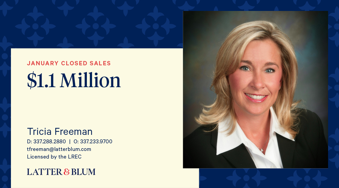 Tricia Freeman - Million In A Month January 2021