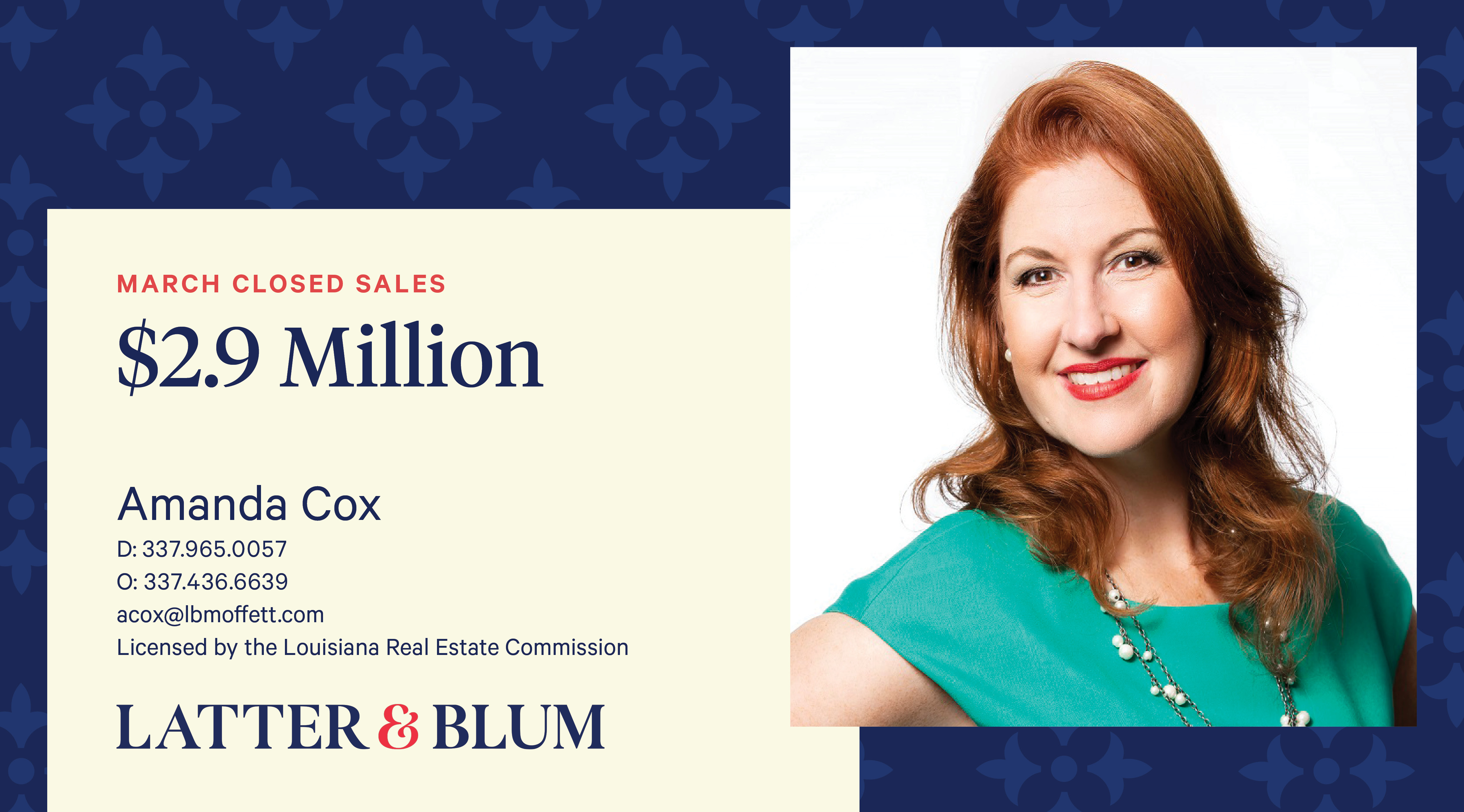 Amanda Cox - Million in a Month March 2020