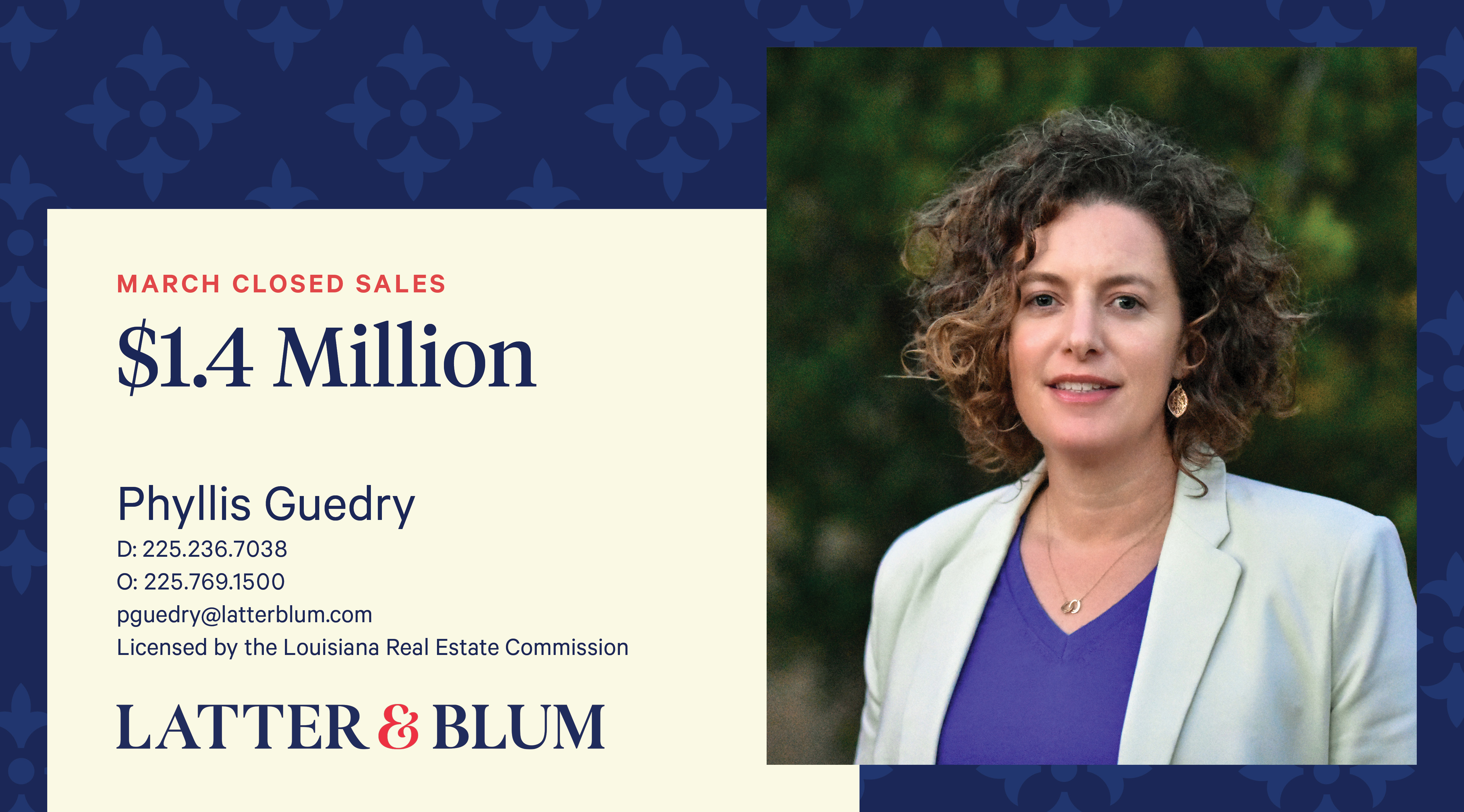 Phyllis Guedry - Million in a Month March 2020