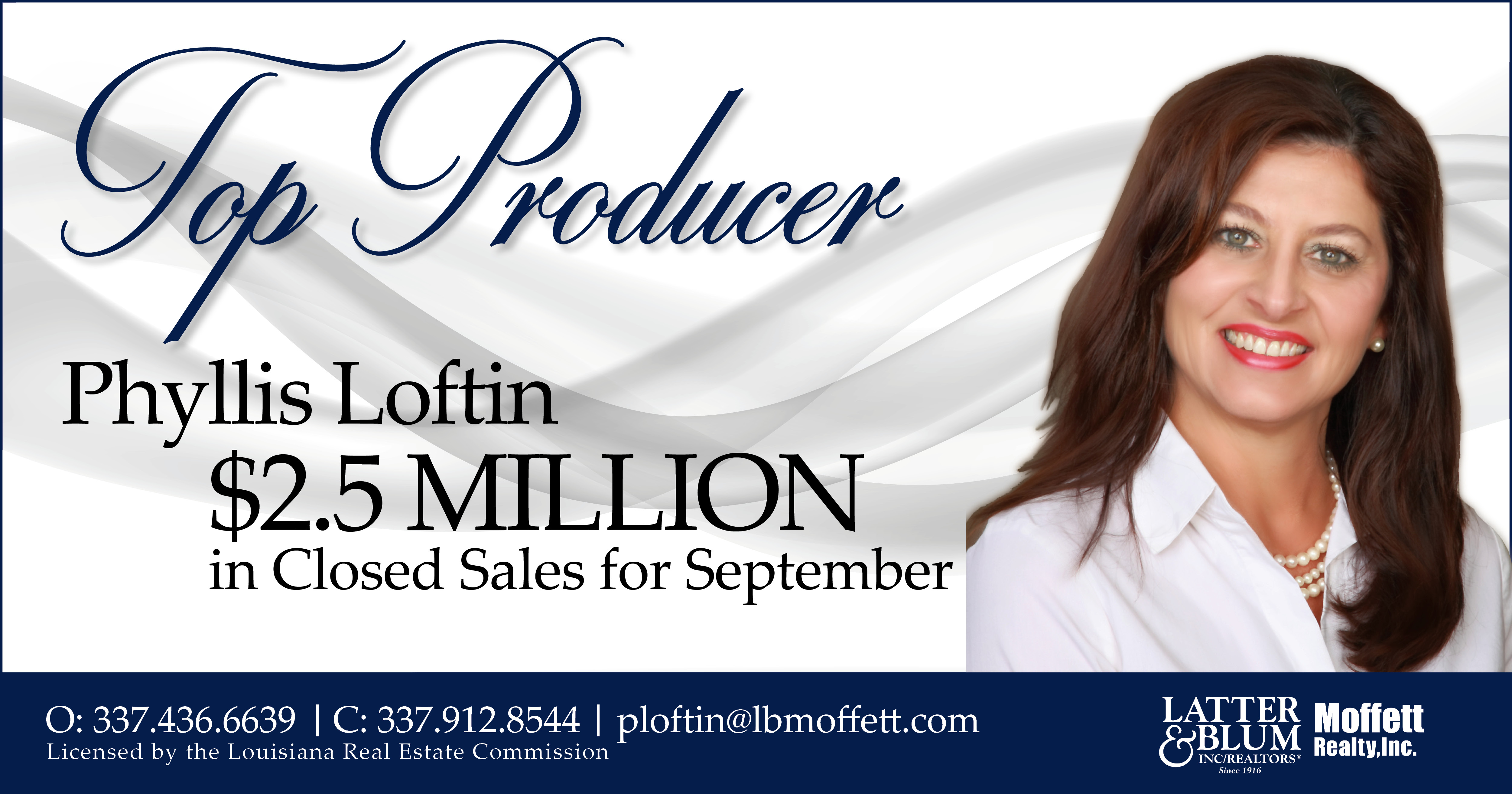 Phyllis Loftin - Million in a Month September 2019